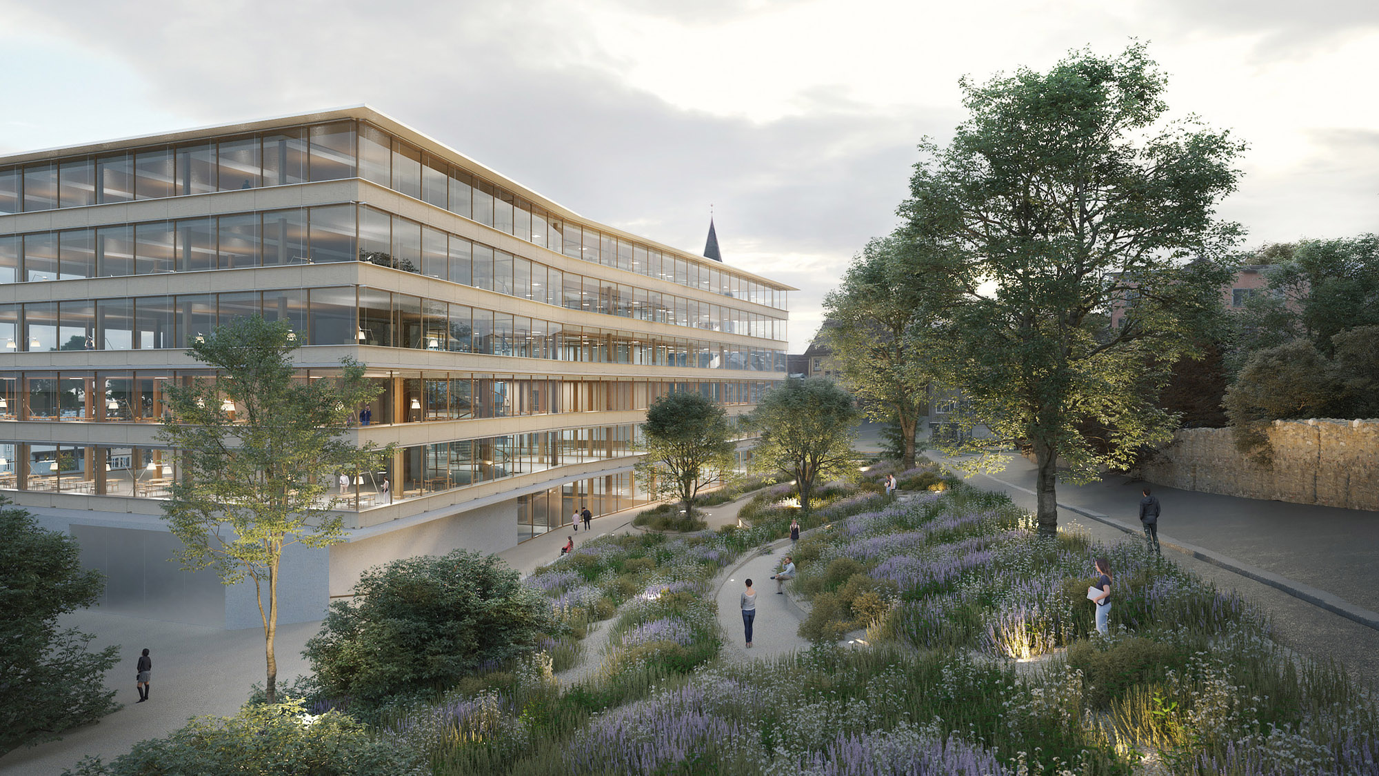 New campus at Platztor: “Building in the park” project wins competition
