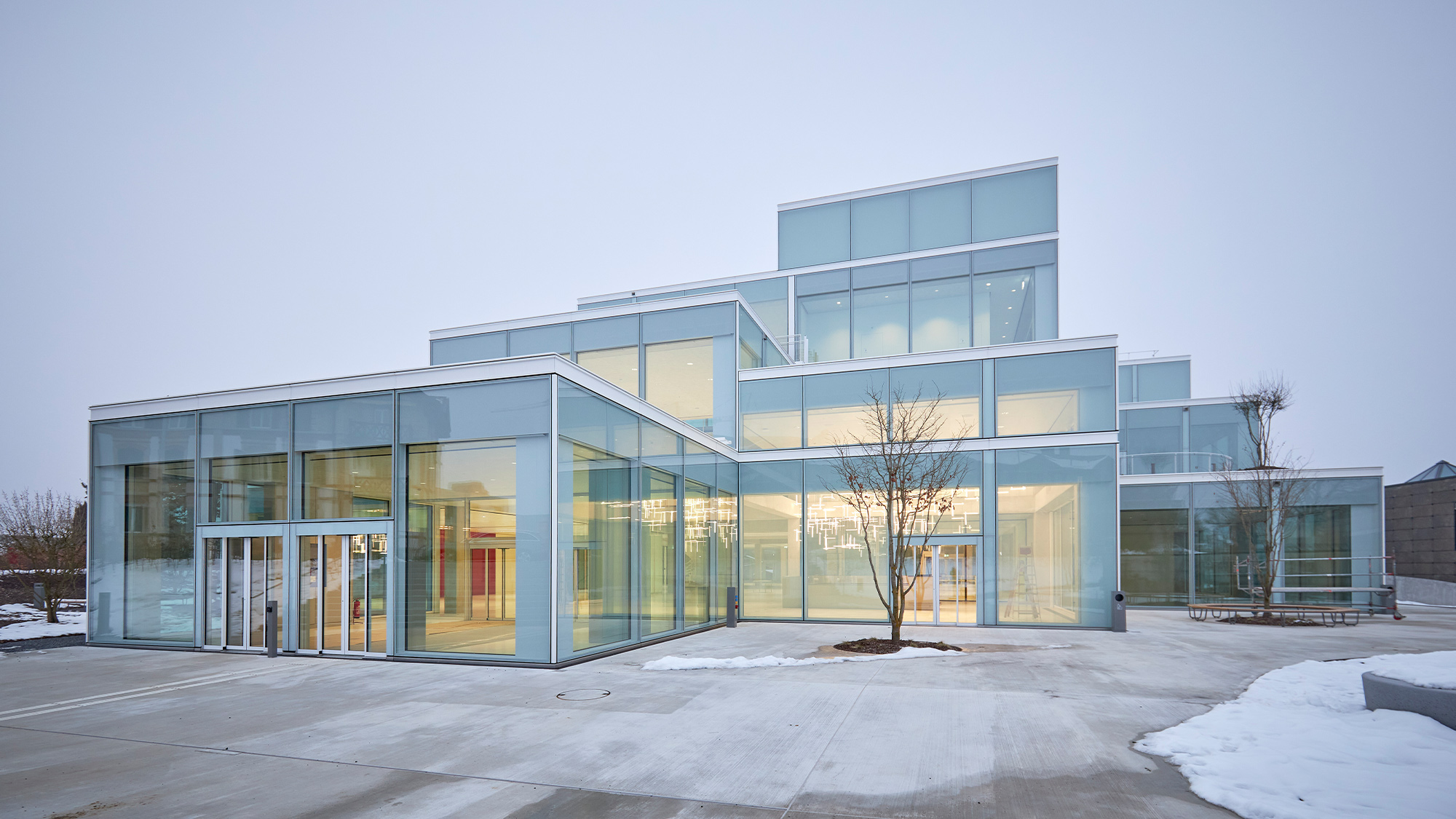 "SQUARE" the newest building at the University of St.Gallen where the ...