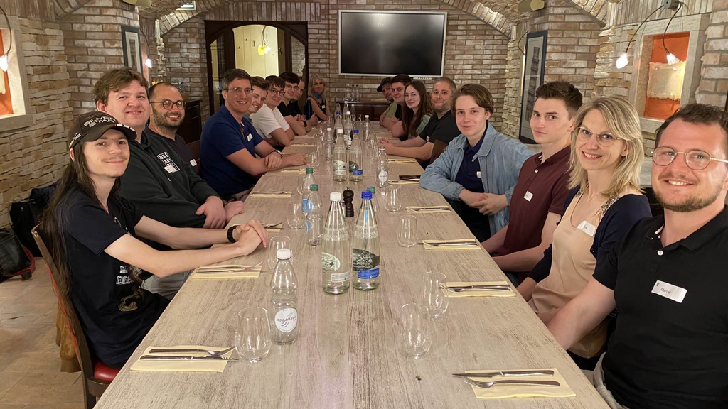 Bachelor students visit Abacus Research AG in Wittenbach at the end of ...