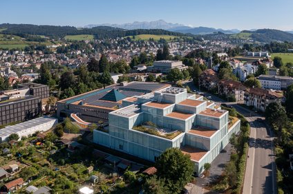 "SQUARE" the newest building at the University of St.Gallen where the ...