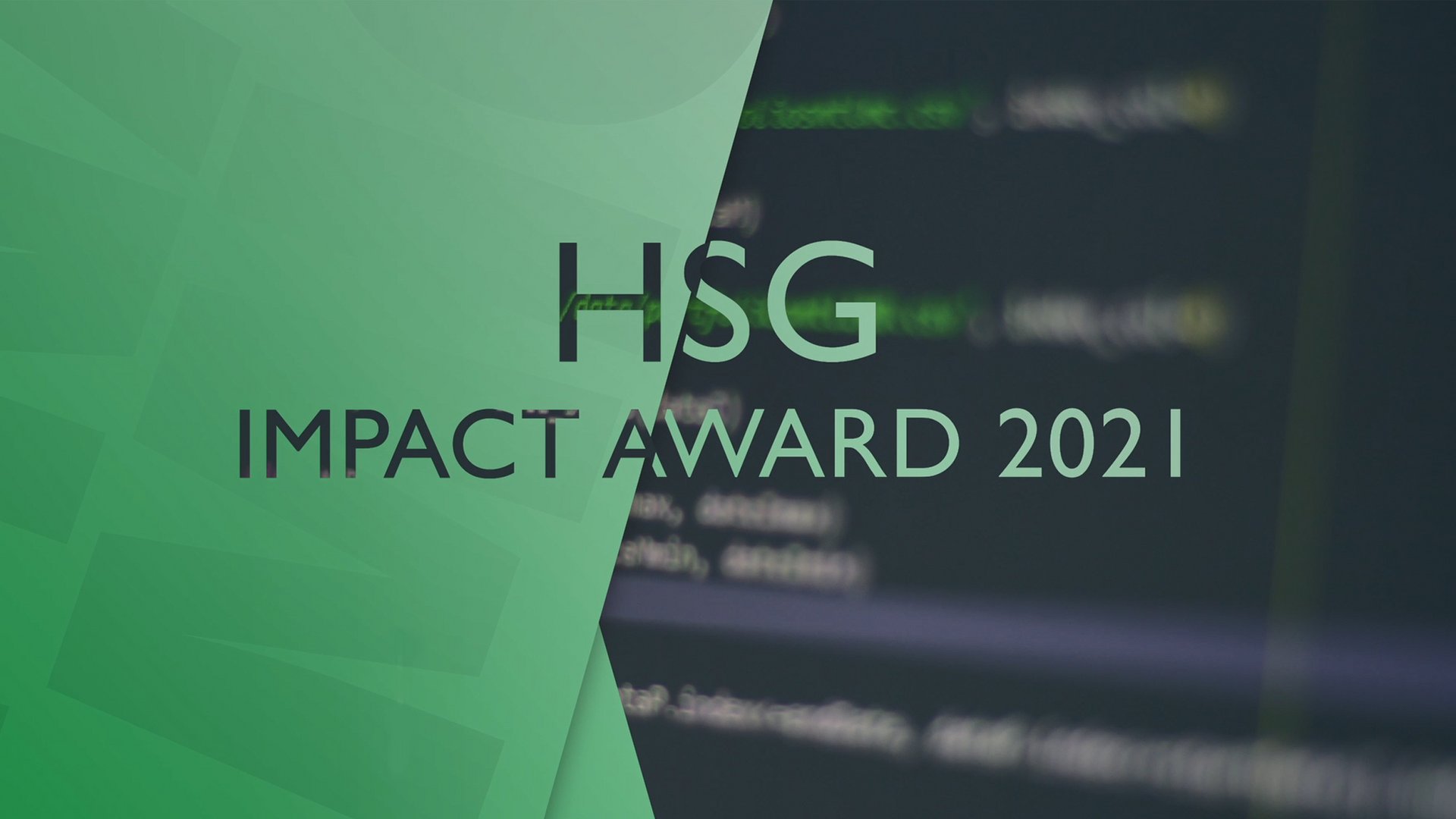 Three research projects given the "HSG Impact Award 2021"