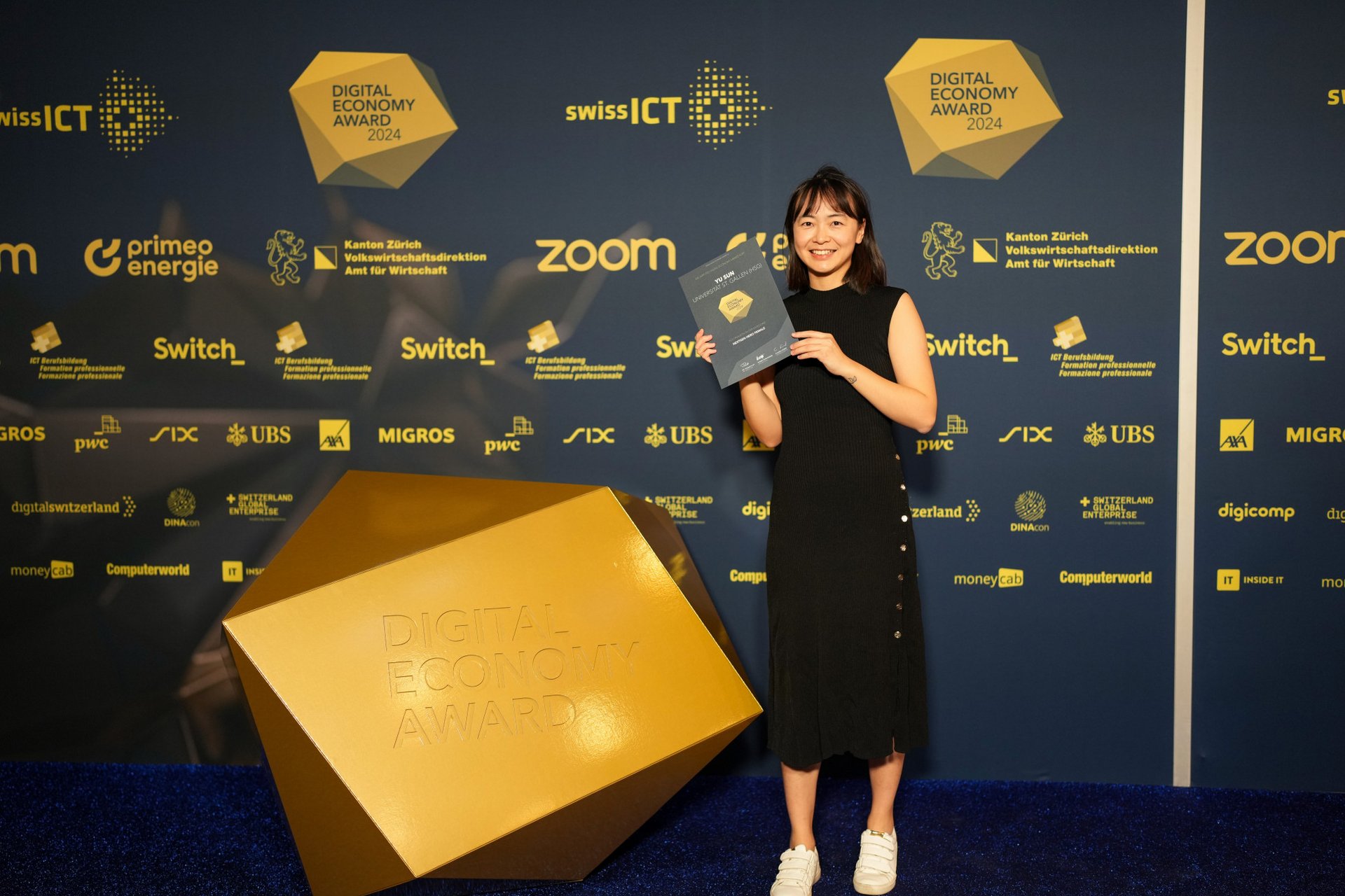 Yu Sun, PhD Candidate at SCS, inspires as a Finalist at the Digital Economy Awards 2024